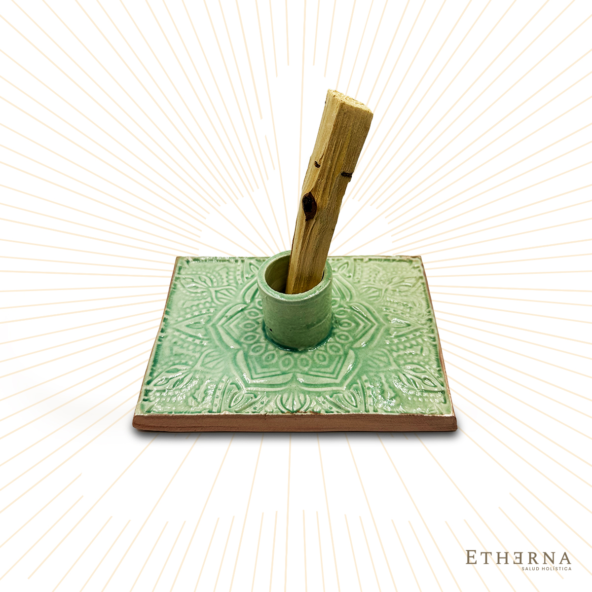 BASE PARA PALO SANTO, INCIENSO Y VELAS - Etherna Salud Holística